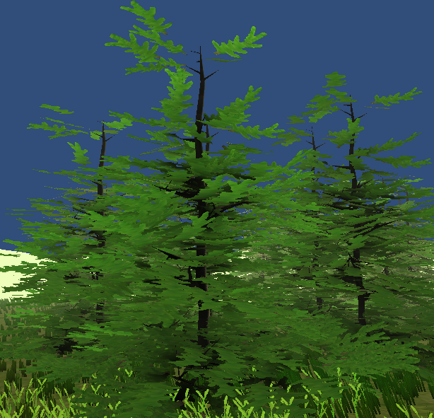 Creating a pine tree in unity.... - Questions & Answers - Unity Discussions