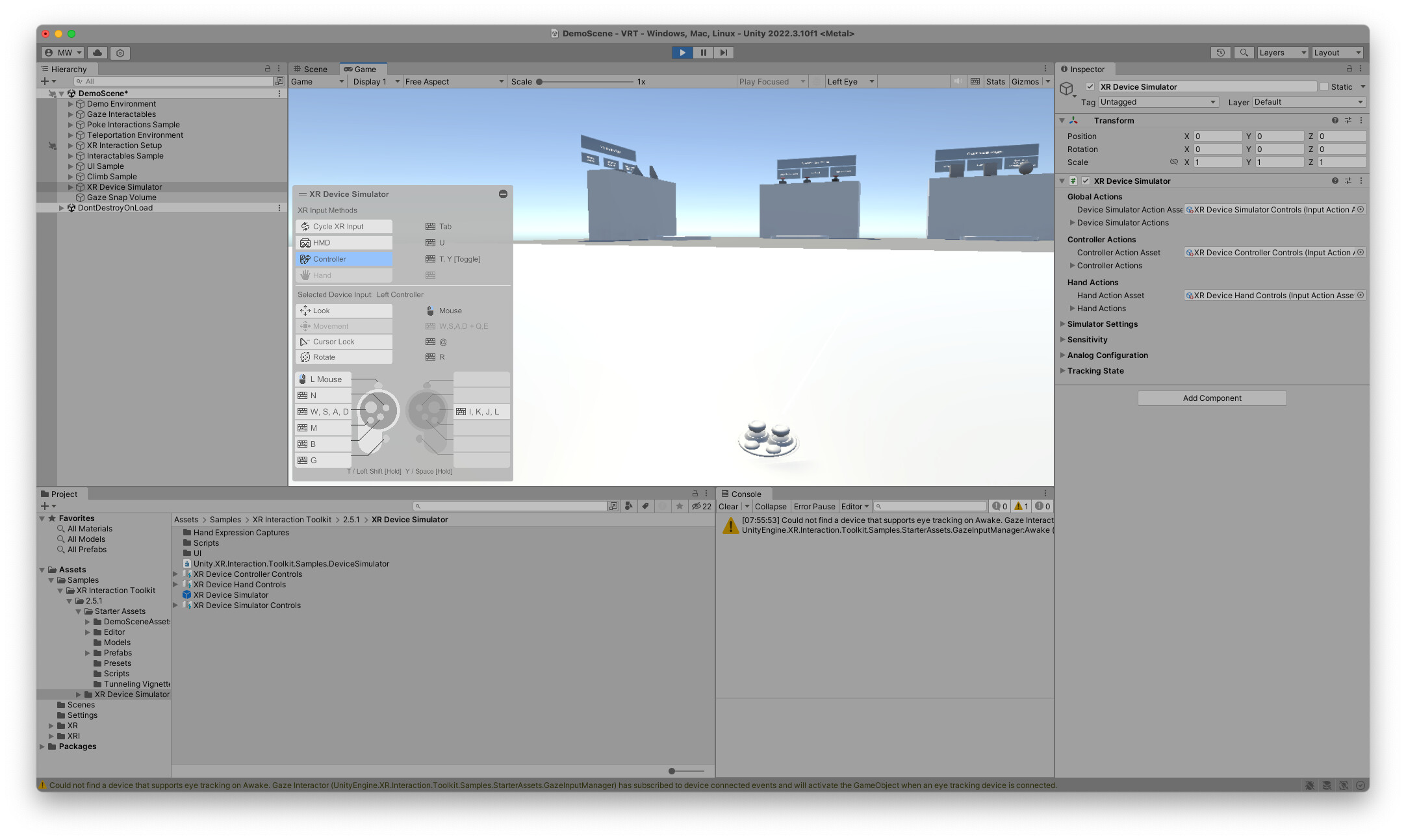 Is the XR Device Simulator broken again? - Unity Engine - Unity Discussions