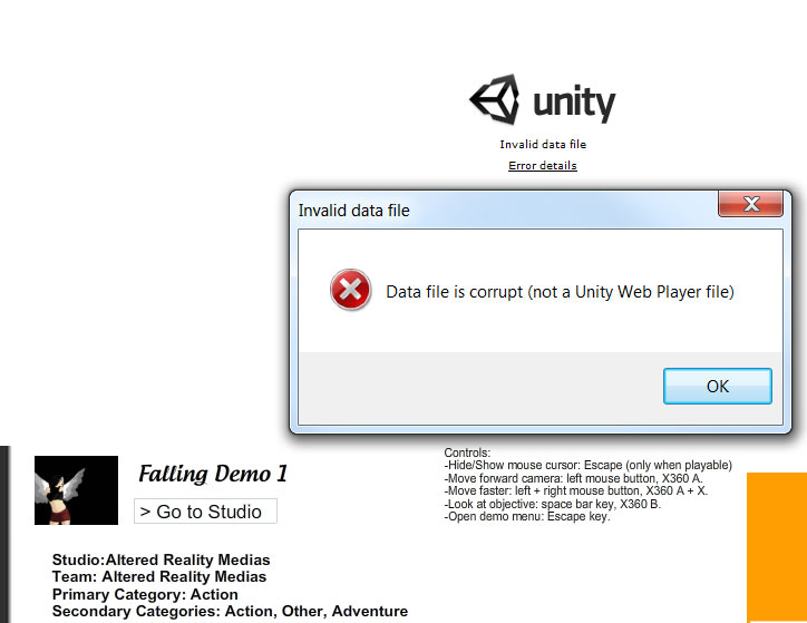 Falling: browser game demo - Community Showcases - Unity Discussions