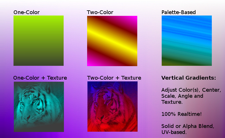 NEW - Gradient Shader Pack - realtime animatable gradient shaders! - Community Showcases - Unity ...