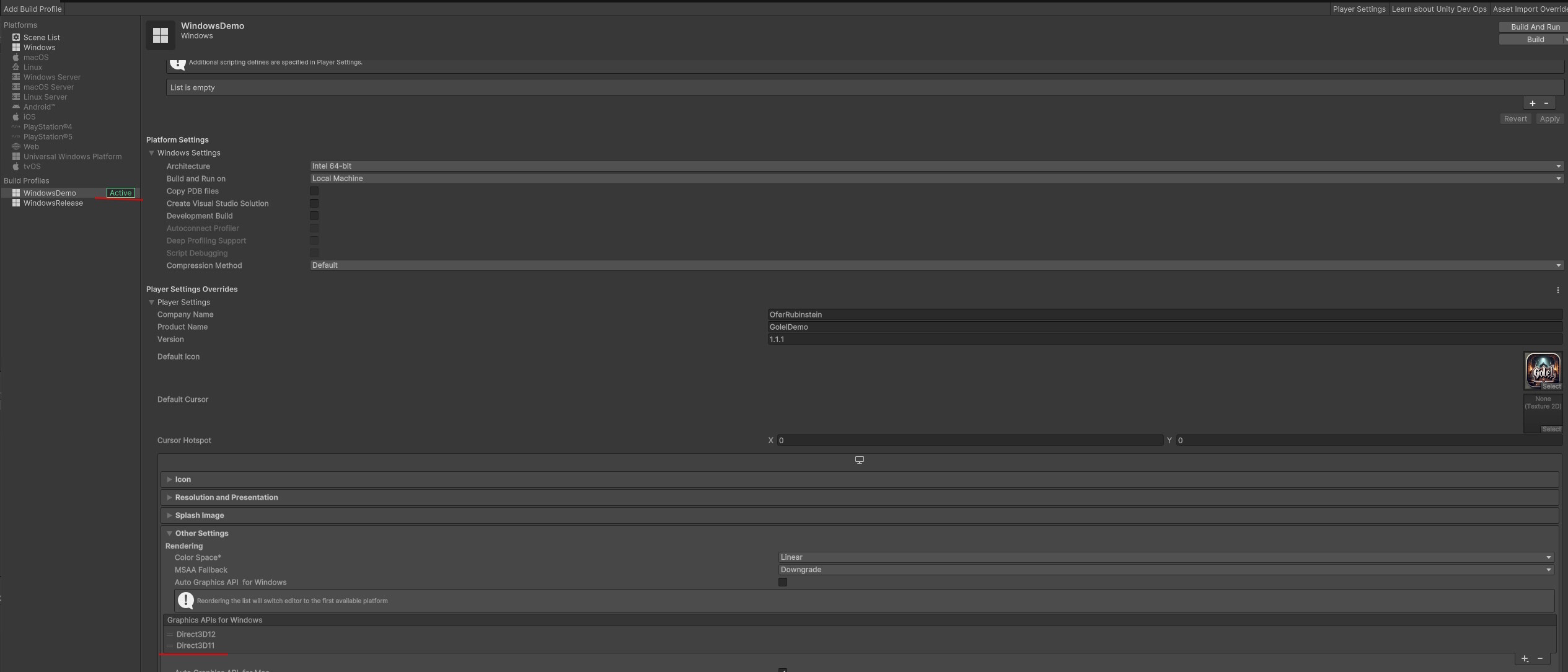 One build profile has a better performance than the other. - Unity Engine - Unity Discussions