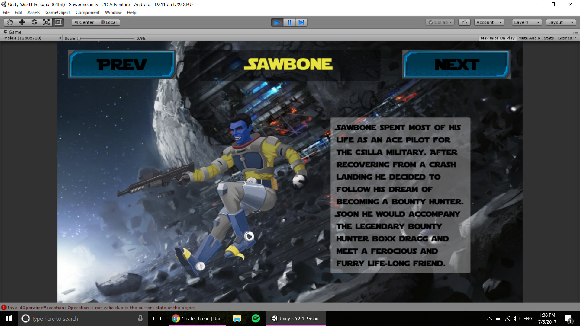 2d character selection - Unity Engine - Unity Discussions