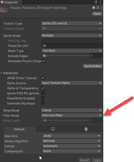Lines between Tiles when using Tile Palette (2021) - #2 by zacharycavaness - Questions & Answers ...