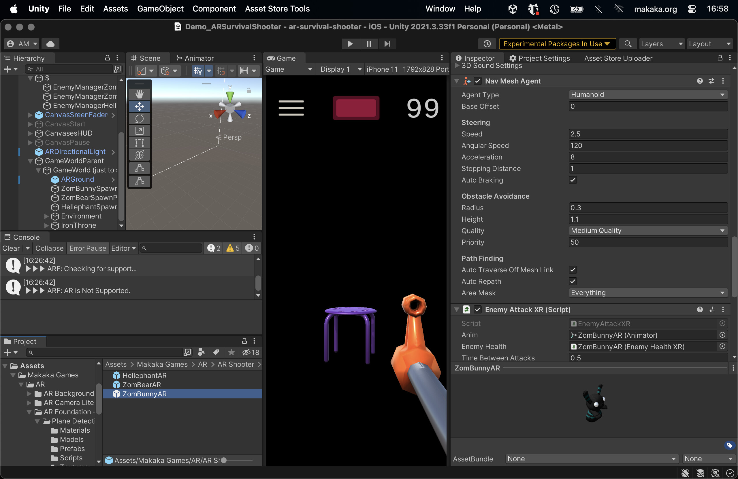 Navmeshes in AR Foundation - Unity Engine - Unity Discussions