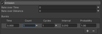 How to spawn one single particle at the emitter spawn? - Questions & Answers - Unity Discussions
