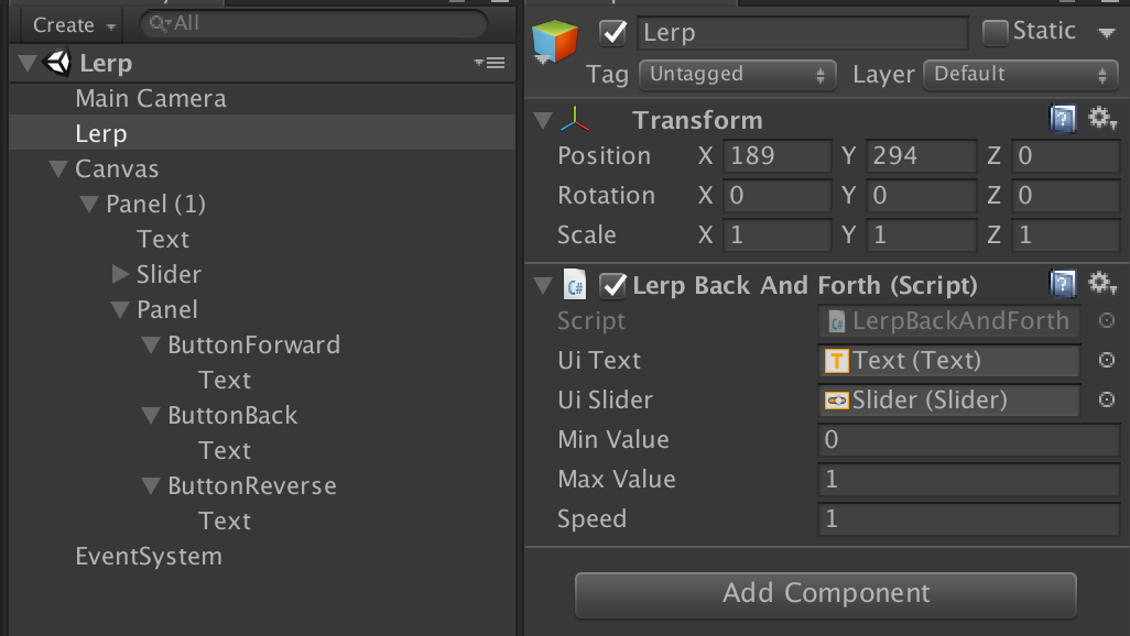 Control lerps with if-statemnts in Update or with Coroutines? - Questions & Answers - Unity ...