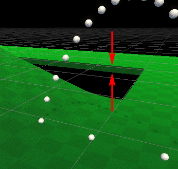 Can't get continuous collision detection to behave properly against static concave mesh collider ...