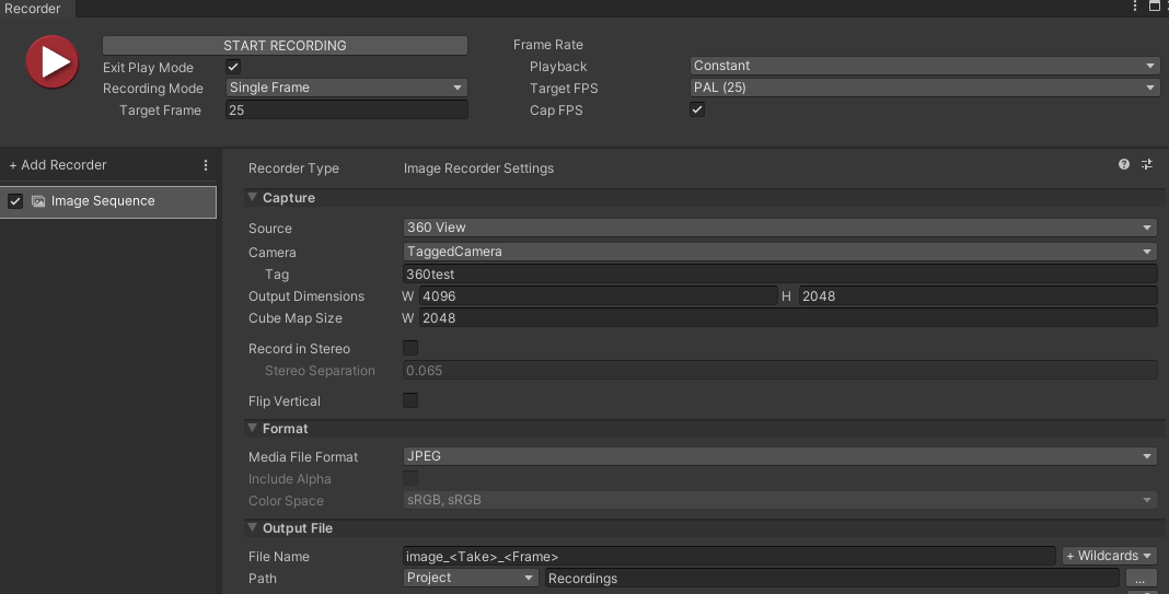 Case 1372737 - Recorder - 360 issues - equirectangular - Unity Engine - Unity Discussions