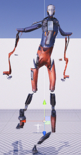 How do I rig a mesh to match a pre-defined skeleton? - Unity Engine ...