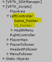 VRTK Pause Menu and Pointers. - Unity Engine - Unity Discussions