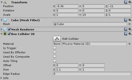 Collider Issues 2d Game Collider Issues 2d Questions And Answers Unity Discussions