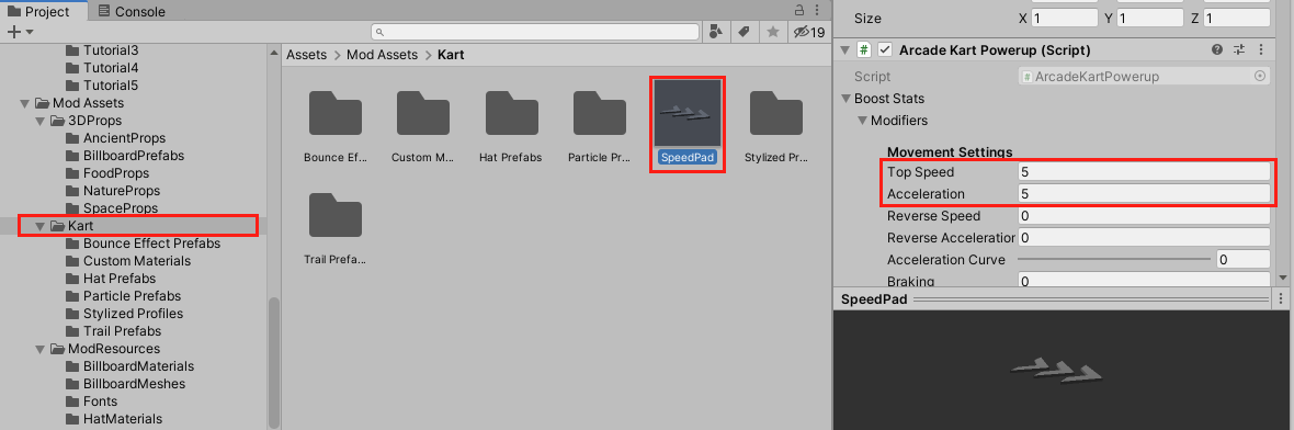 Karting Microgame How Can I Fix The Jump The Character Make With The Ramp Getting Started