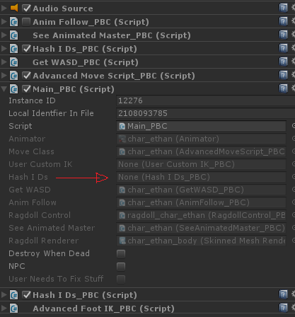 [SOLVED] Hash IDs not working on play - Unity Engine - Unity Discussions
