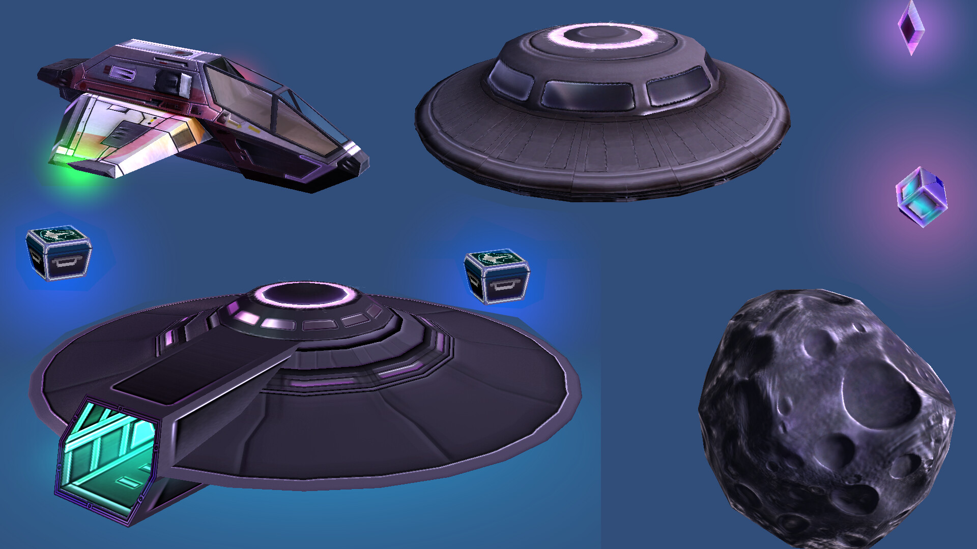 [RELEASE] Asteroids-Remake for Android [FREE]+[WebPlayer] - Community Showcases - Unity Discussions