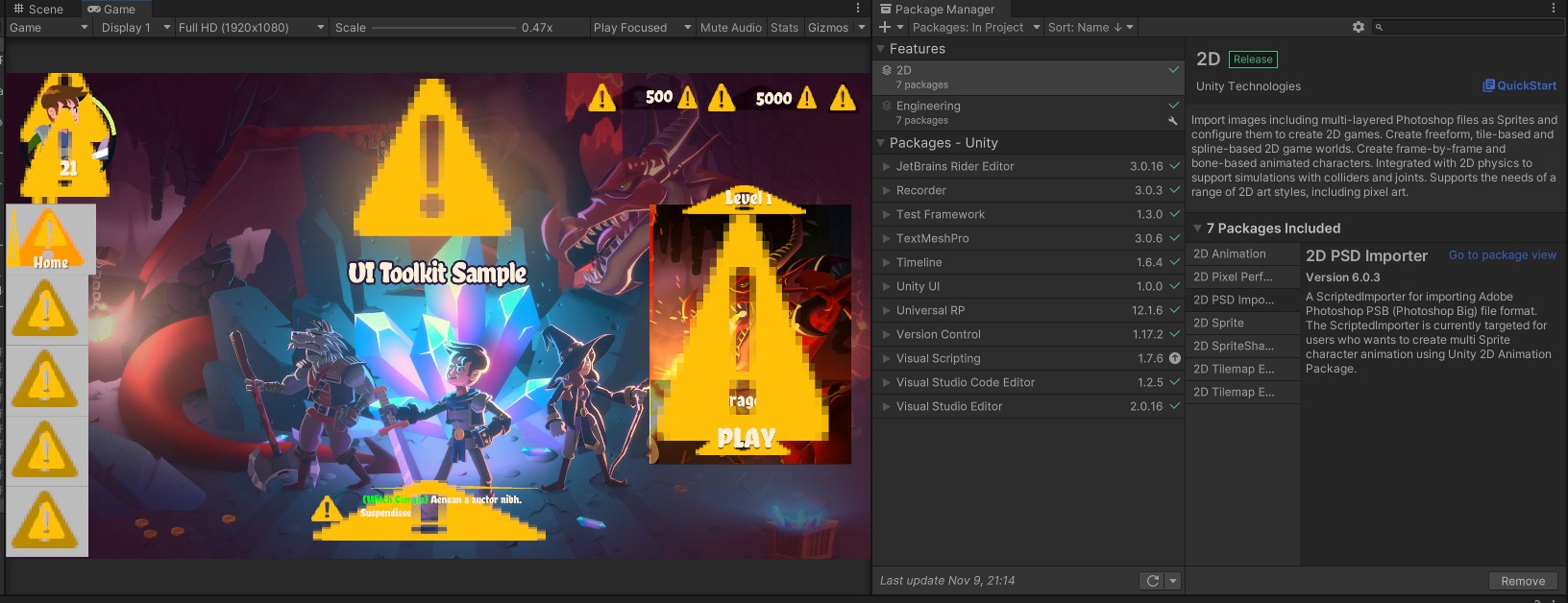 How to solve these problem to using unity UI Toolkit - Unity Engine - Unity Discussions