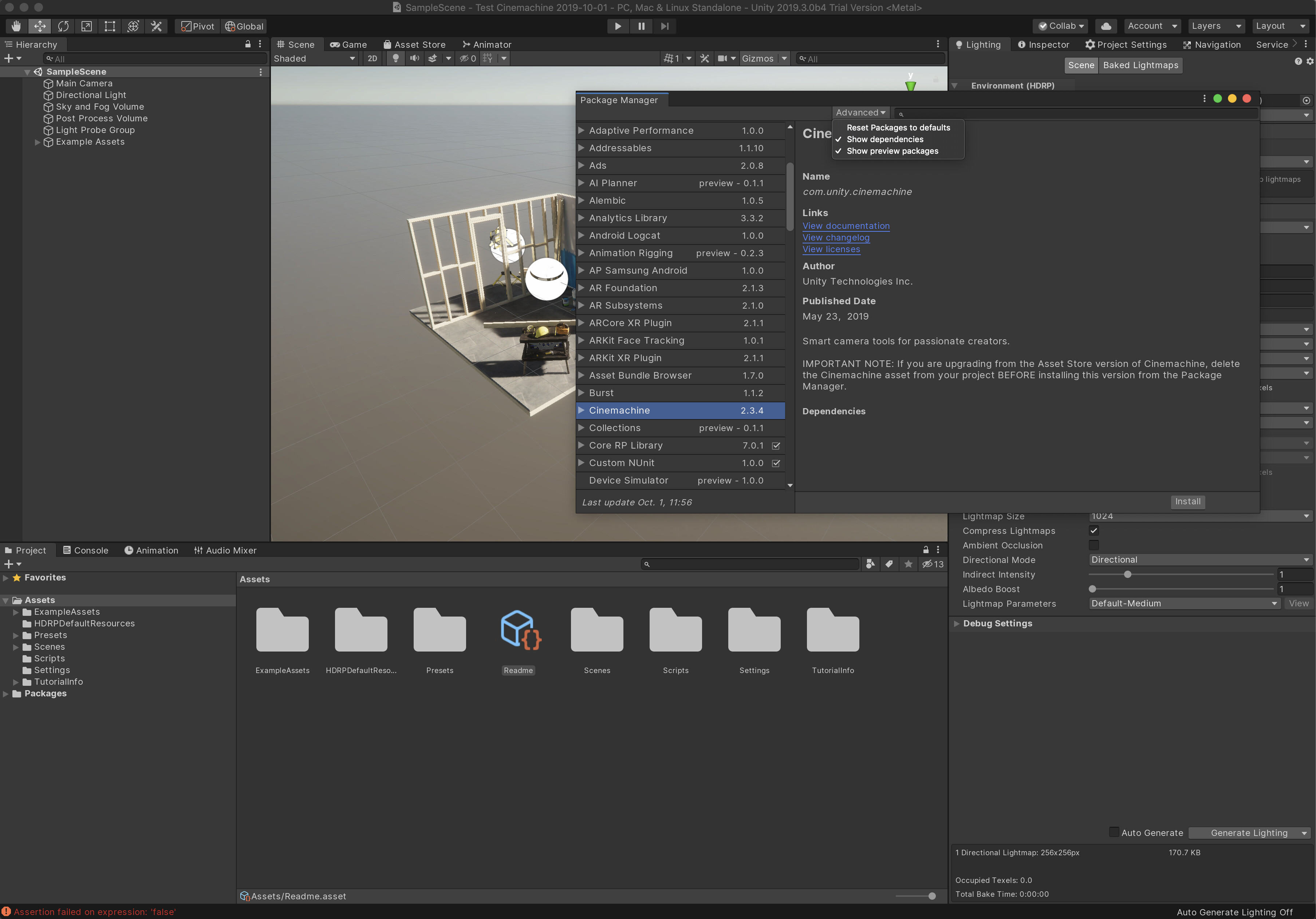 Does cinemachine work with new HDRP PPV3? - Unity Engine - Unity Discussions