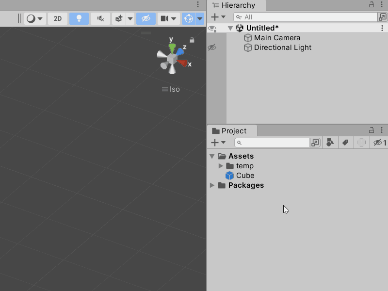 How Do I Move An Asset From The Project To The Hierarchy Questions And Answers Unity Discussions