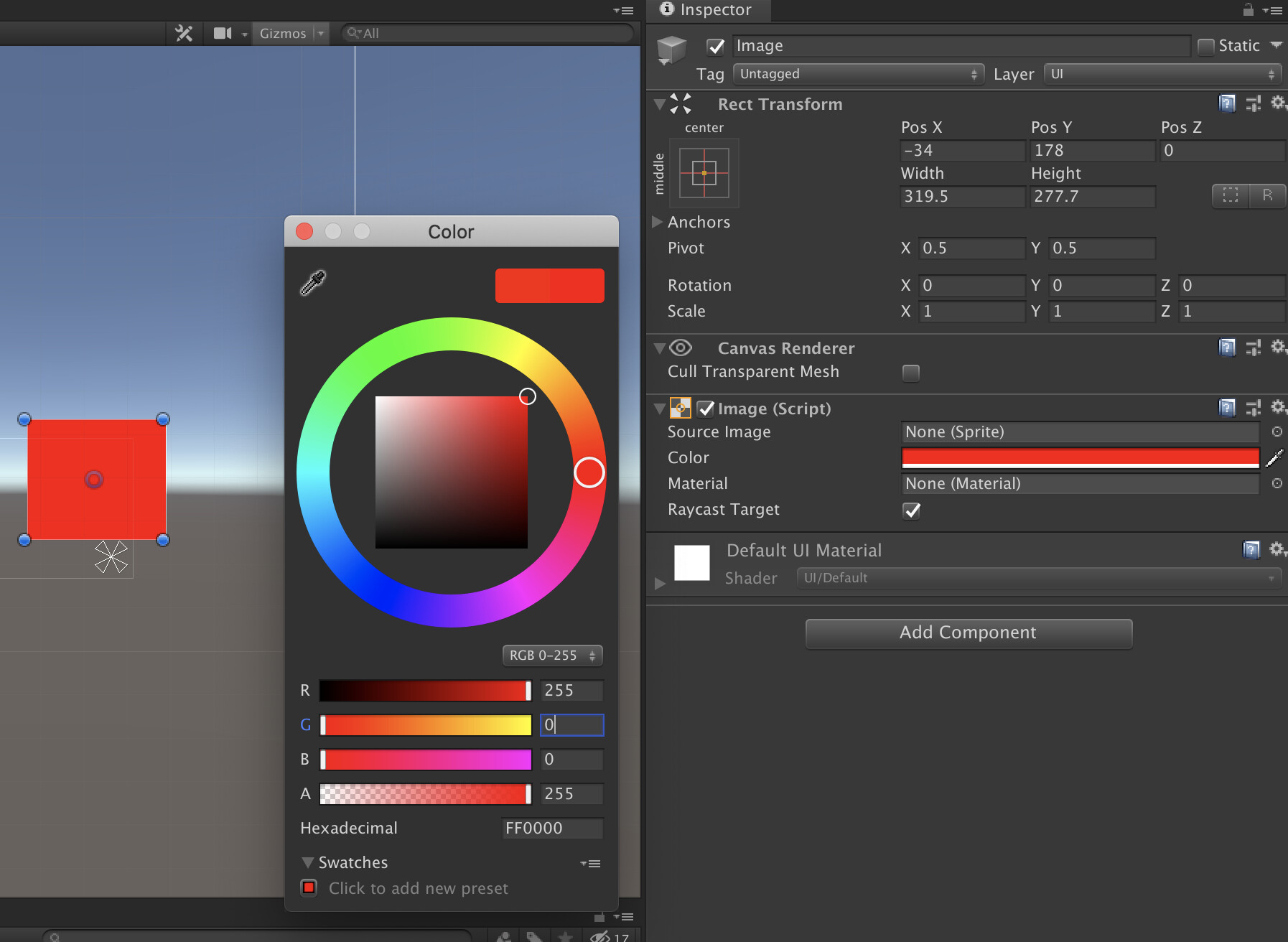 Unity Color Picker wrong and showing wrong colors in game viewer? - Unity Engine - Unity Discussions