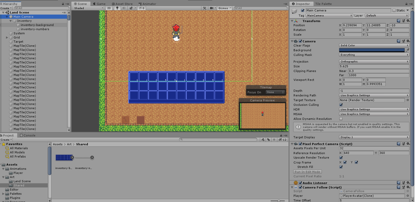 GameObject attached to Main Camera not displaying - Unity Engine - Unity Discussions