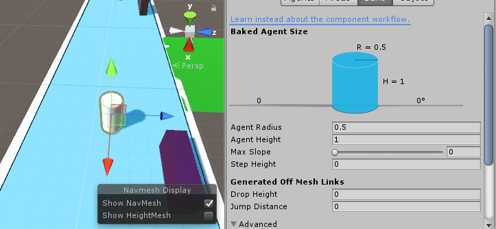 Cylinder deformed when using NavMesh - Questions & Answers - Unity Discussions