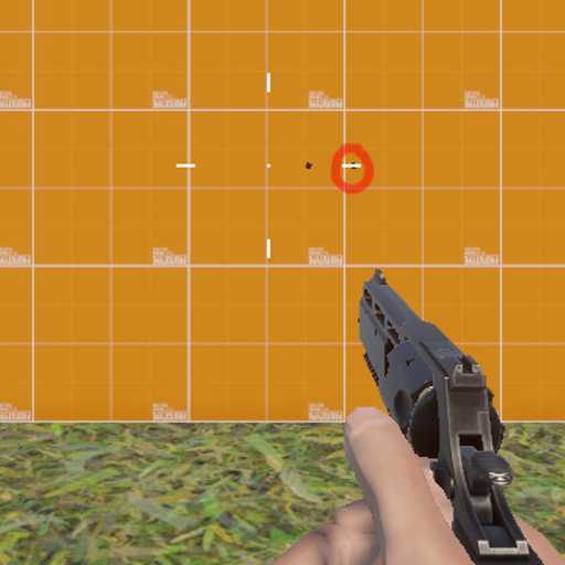 Shot a raycast from a random point inside the reticle, FPS game ...