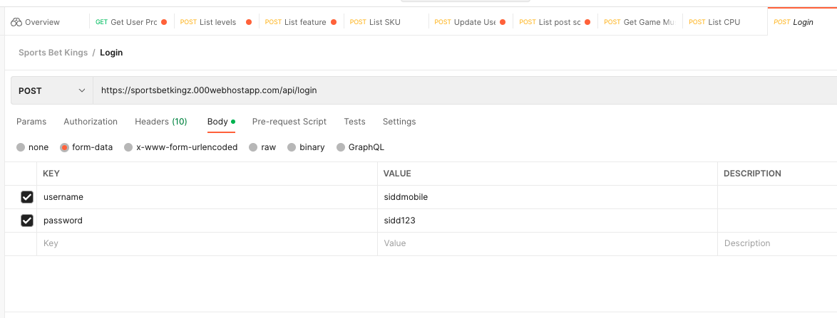Different Web Service Response in Postman Vs Unity - Unity Engine - Unity Discussions
