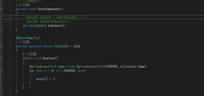 Allocating NativeArray in IJobEntity is inefficient - Unity Engine - Unity Discussions