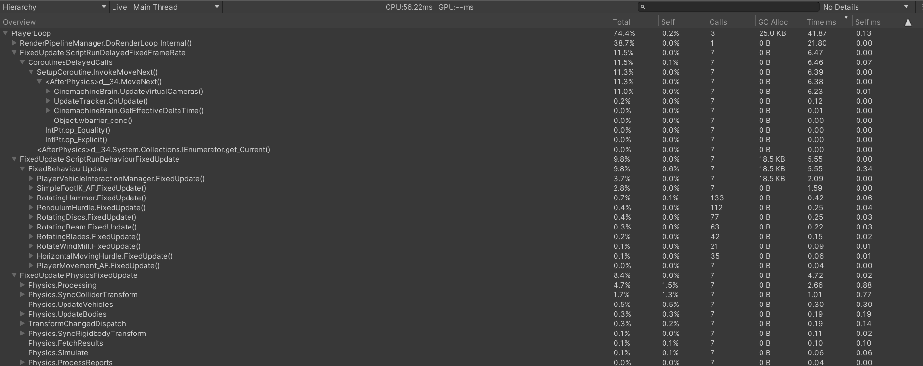 How to find root cause of frame drop using Profilier - Questions & Answers - Unity Discussions