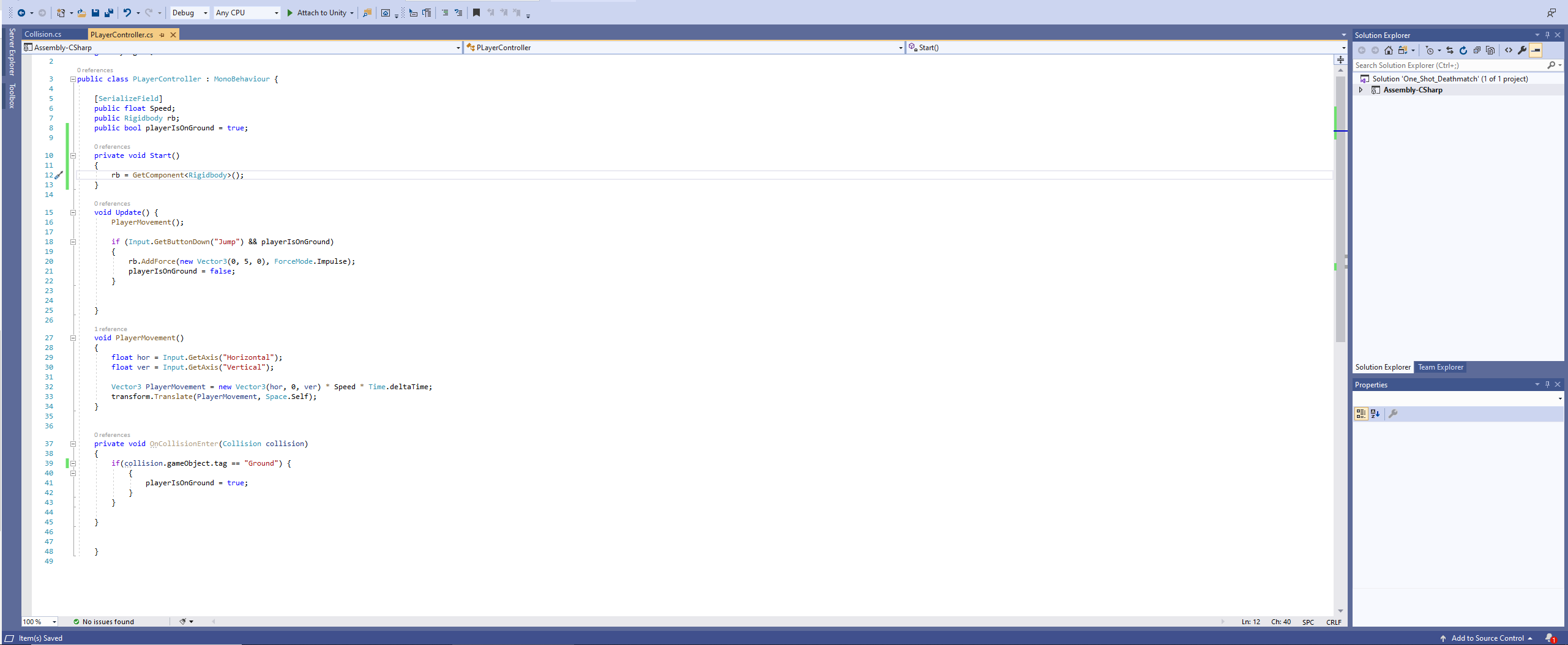 Jumping (probably a quick fix) - Unity Engine - Unity Discussions