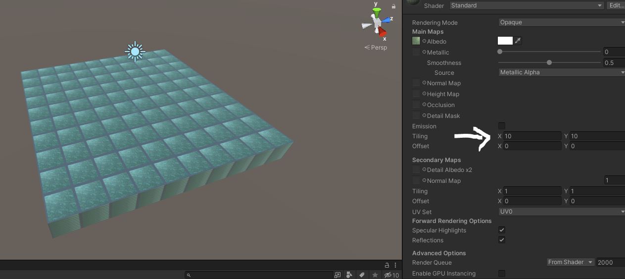How Can I Make Textures Repeat Questions And Answers Unity Discussions 5784
