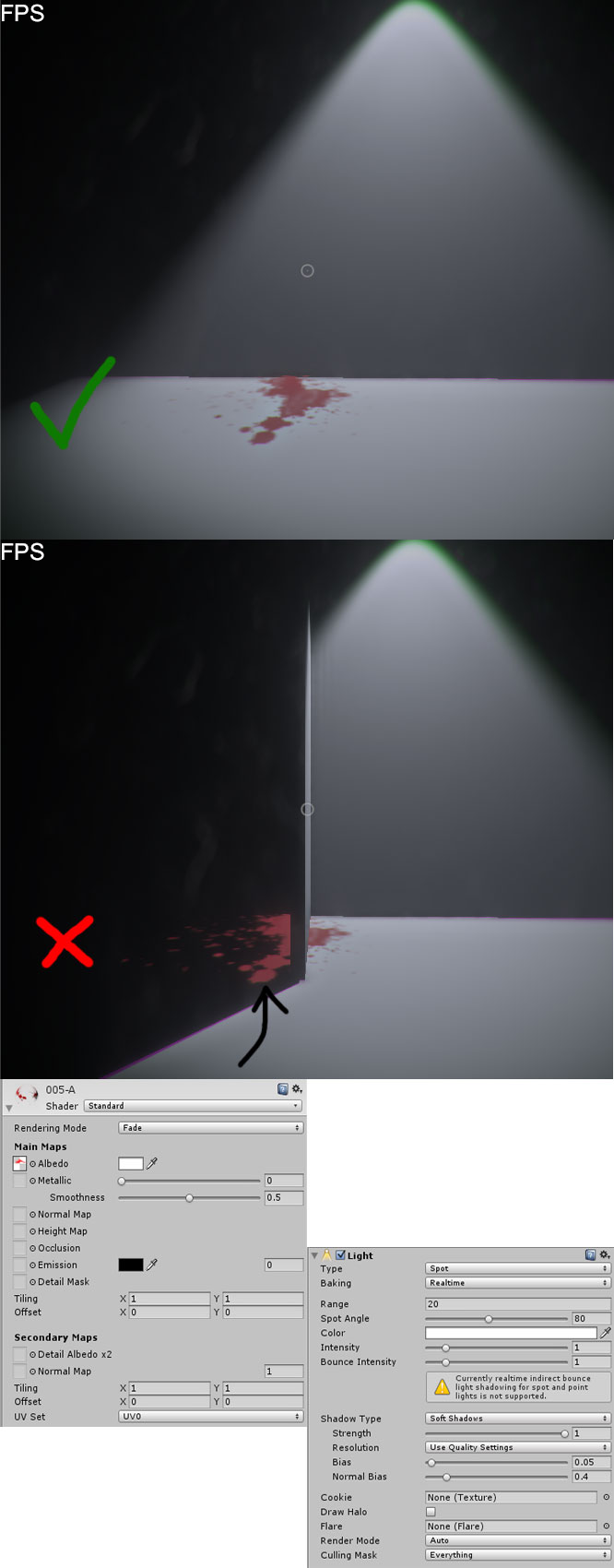 Standard Fade Shader Lit Through Walls Questions And Answers Unity