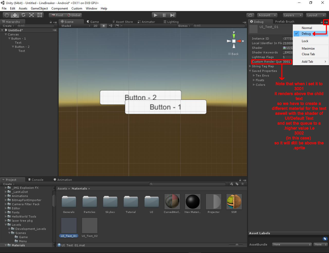 Vertical Layout draw order, child appears above parent - Questions ...