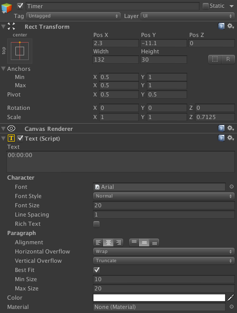 Unity 46 Ui Text Not Visible Iphone 6 Questions And Answers Unity Discussions 9988