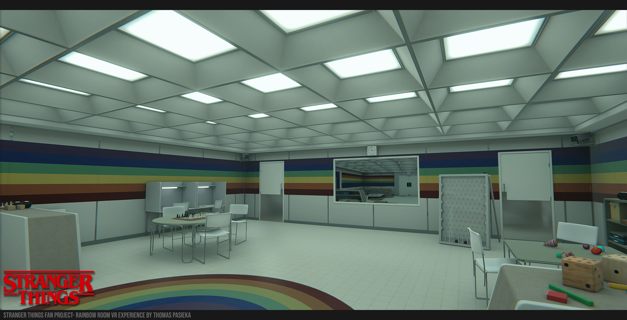 Stranger Things - Rainbow Room VR Experience - Community Showcases ...