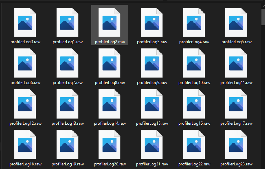 Unity Profiler log data read, write, export in a file, Profiler window not accessible through ...