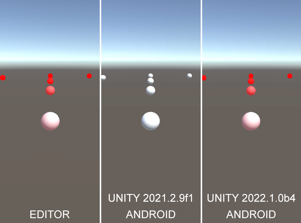 Fog is missing on Android and iOS devices with unity 2021.2.8 or 2021.2.9 - Unity Engine - Unity ...