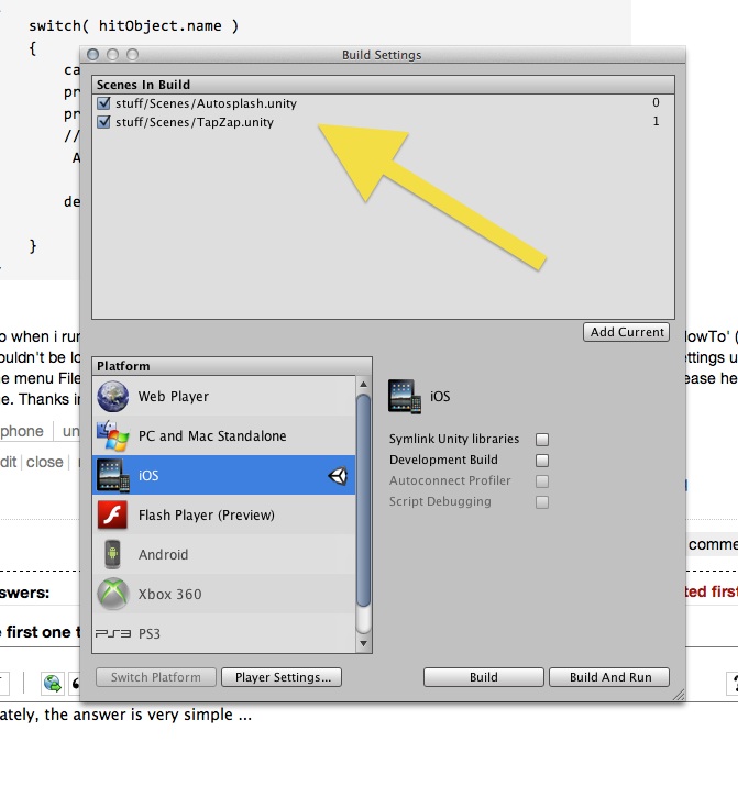 Load a Level on Touch - Questions & Answers - Unity Discussions