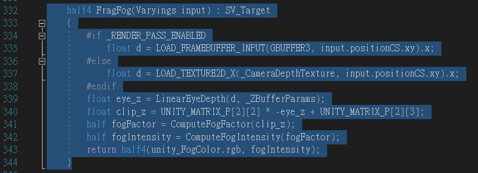 Able to edit how built in fog works in URP? - Unity Engine - Unity Discussions