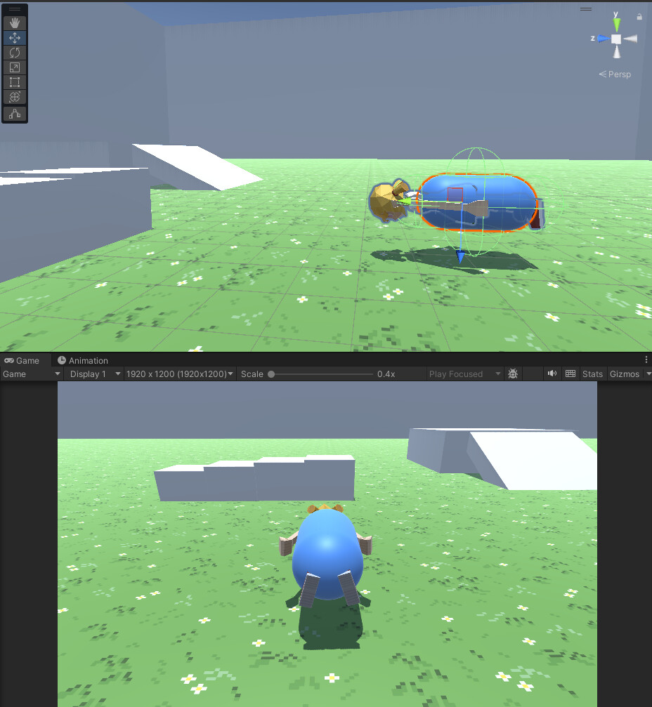 I Have Trouble Turning The Character To The Side Where It Goes Unity Engine Unity Discussions