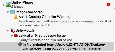 Unity/GlesHelper.h file note found - Unity Engine - Unity Discussions