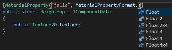 Hybrid Renderer and MaterialProperty to change Texture 2d at runtime - Unity Engine - Unity ...