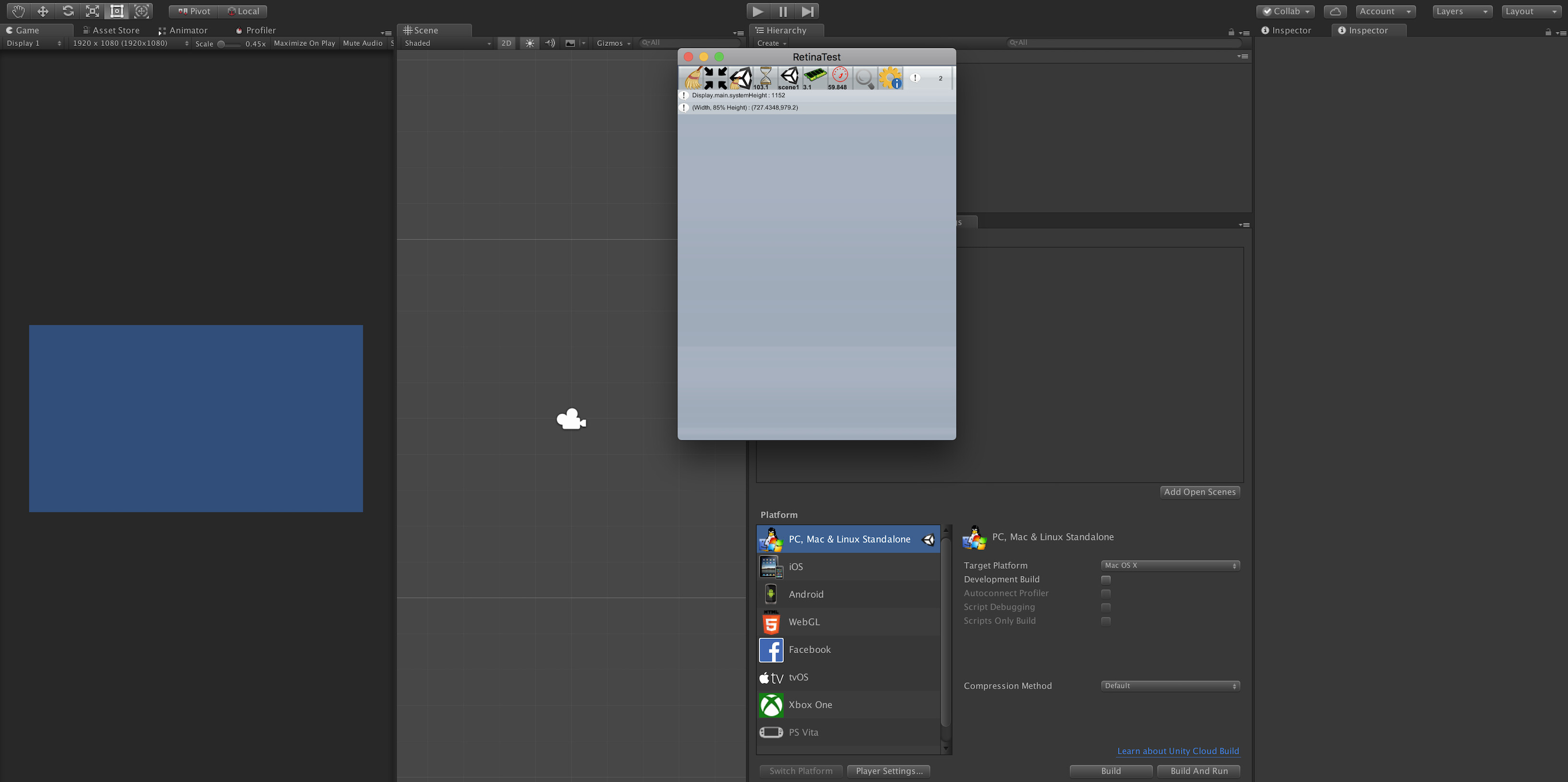 Mac Retina Support Standalone OSX - Questions & Answers - Unity Discussions
