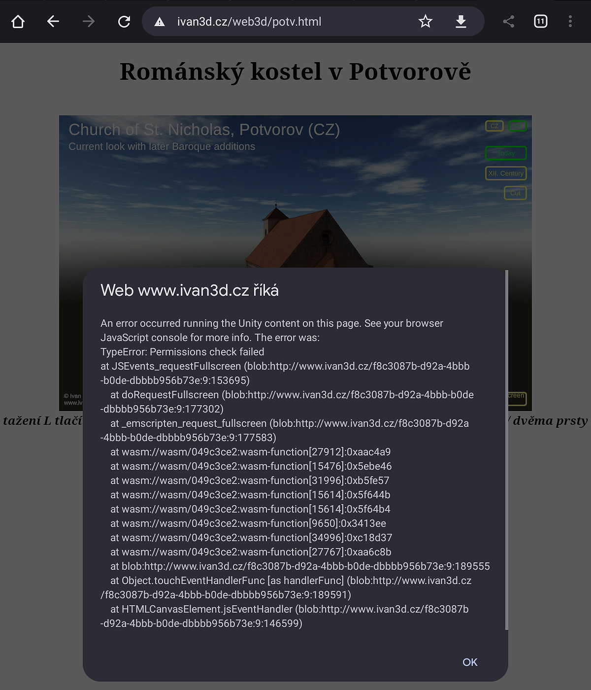 WebGL mobile - error when going fullscreen after switching between portrait/landscape? - Unity ...