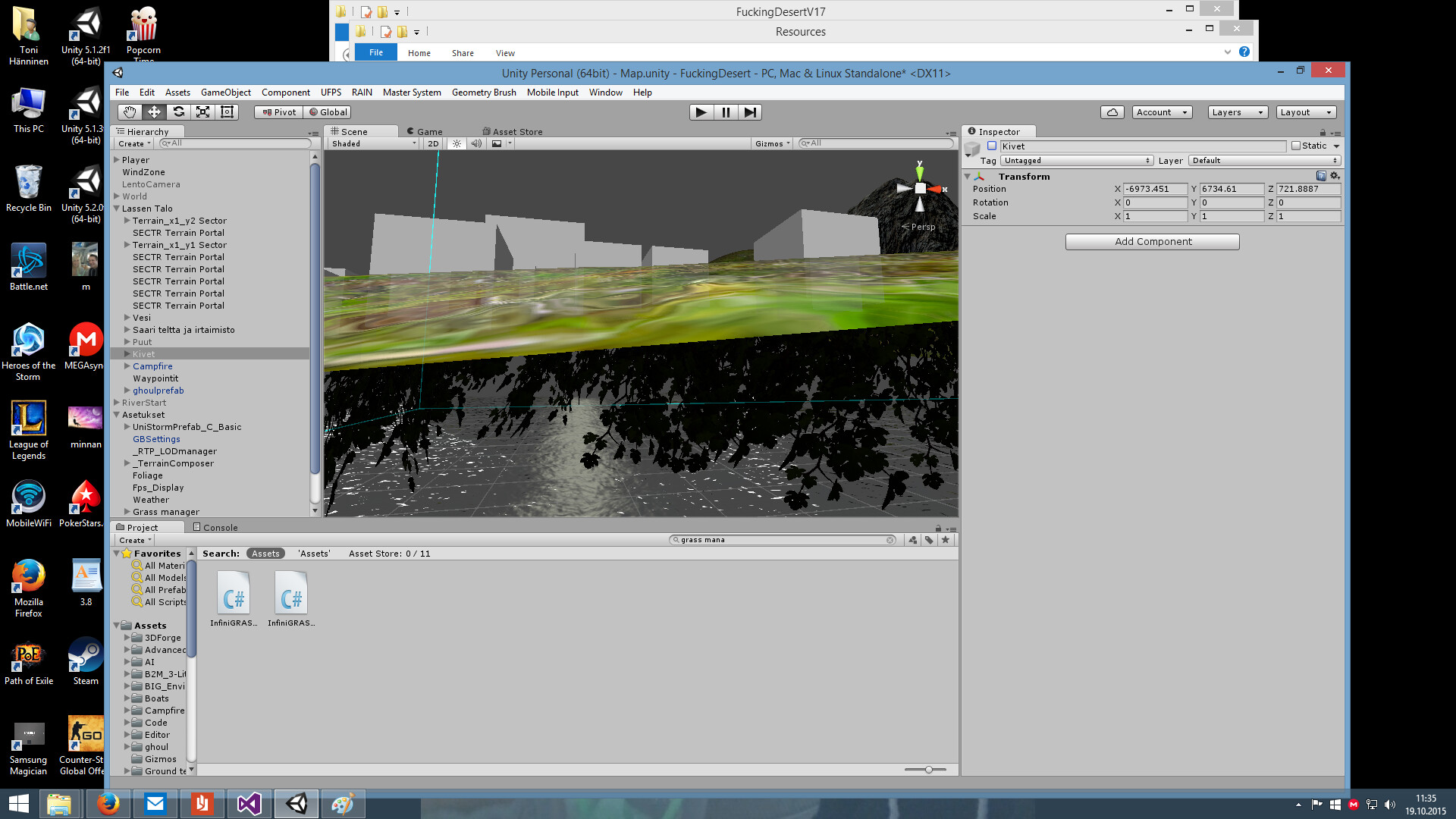 [Bundle offer - Save $600 ] InfiniGRASS - GPU Optimized Interactive Grass-Trees-Meshes, mobile ...
