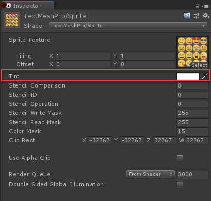 Removing TextMeshPro sprite default tint - Unity Engine - Unity Discussions