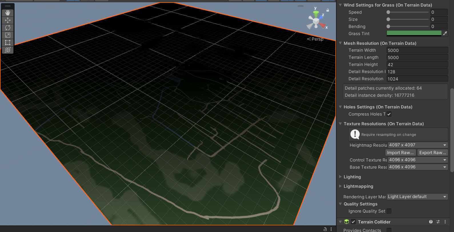 How to change Terrain size without stretching mountains and roads? - Unity Engine - Unity ...