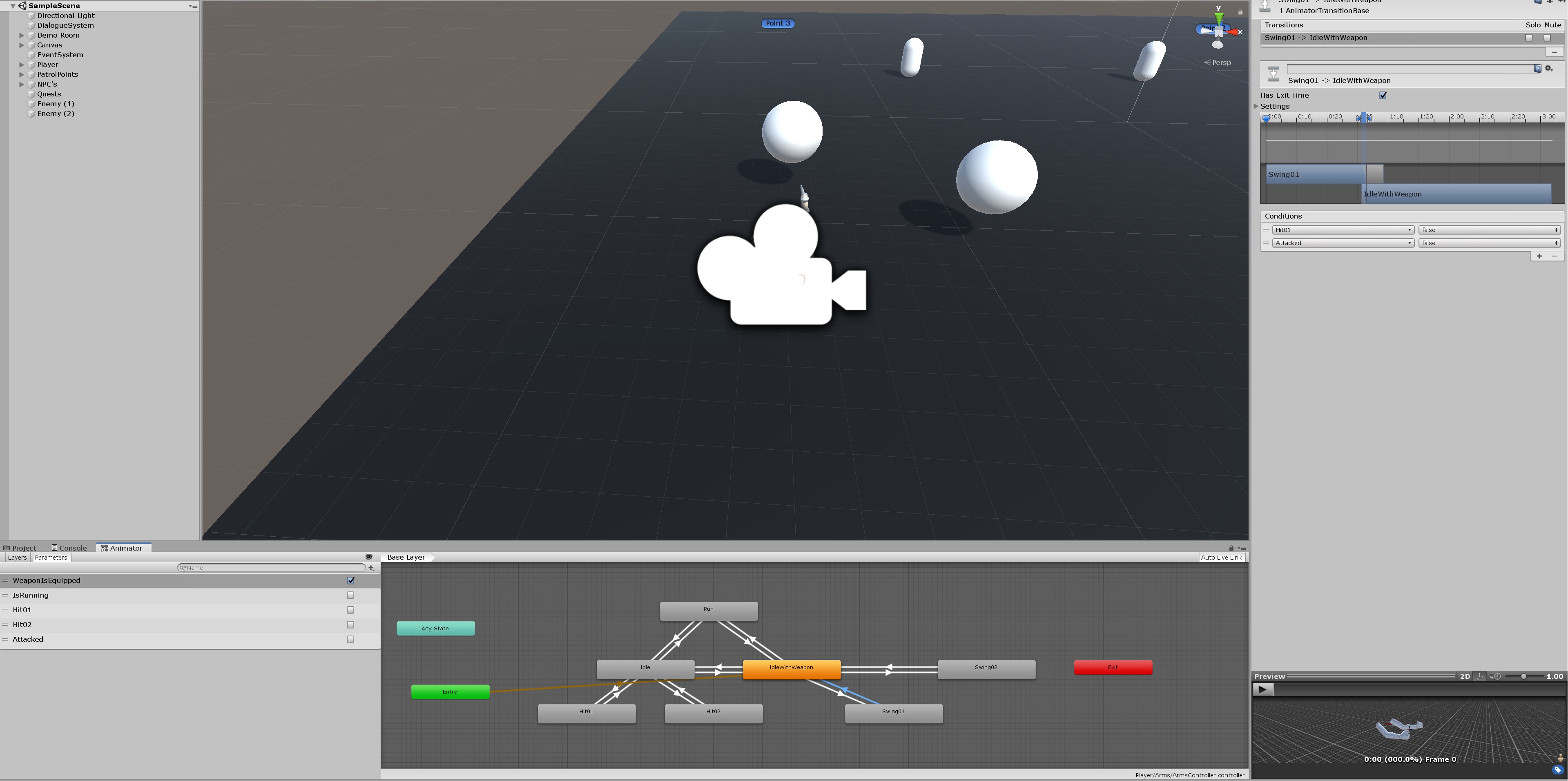 Animation not returning to idle state - Unity Engine - Unity Discussions