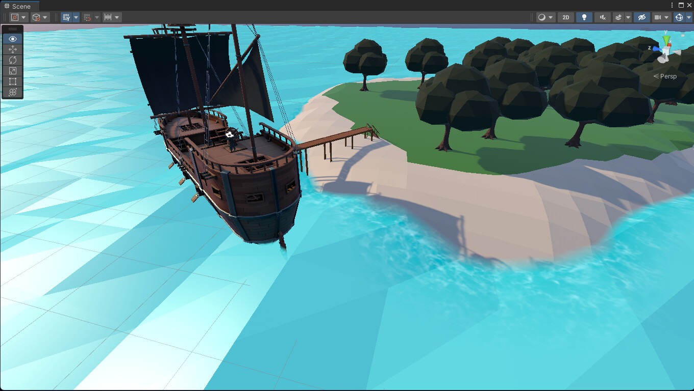 The "sea" plane is not receiving shadows - Unity Engine - Unity Discussions