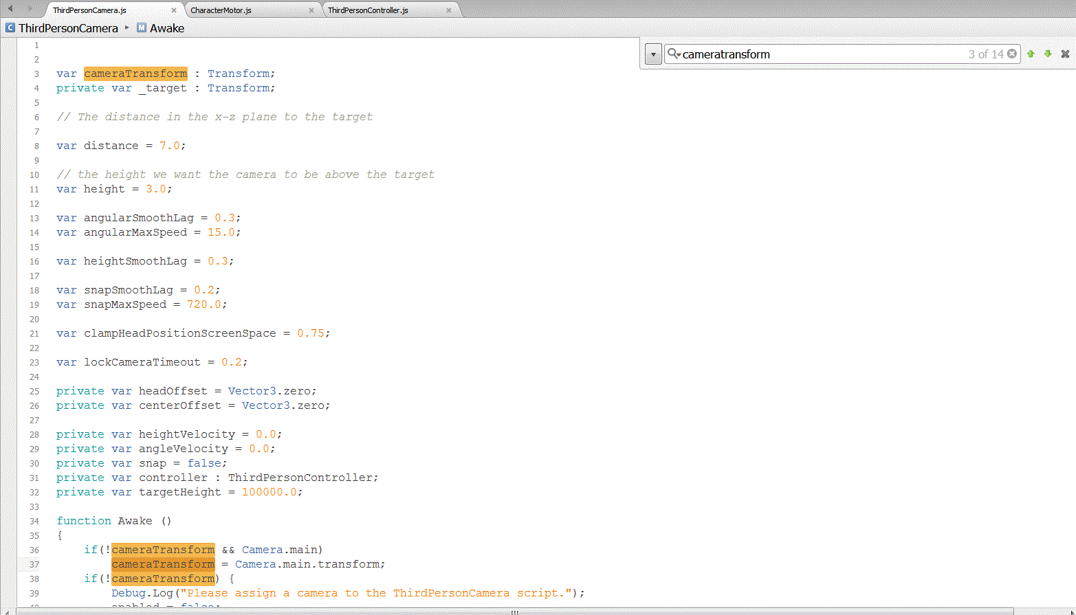 monodevelop highlight or mark variable option? - Questions & Answers - Unity Discussions