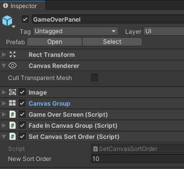 UI elements rendering behind other scene elements - Unity Engine ...